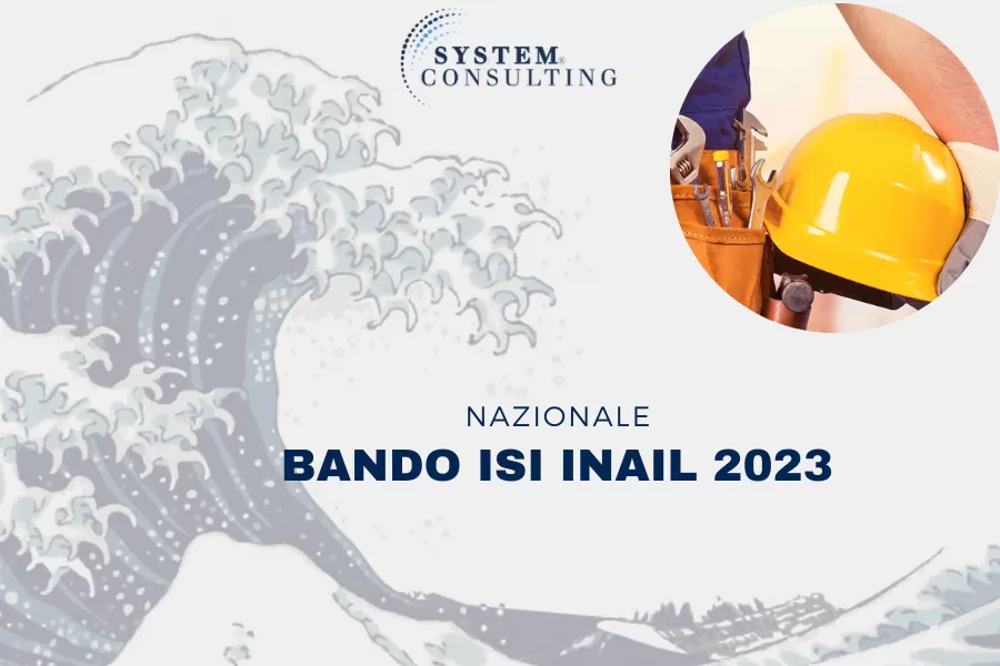 BANDO ISI INAIL 2023 | News | System Consulting Srl